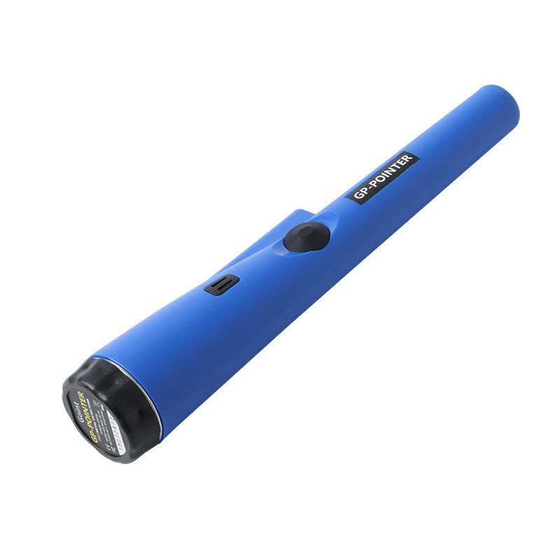 Ручной металлоискатель с быстрым обнаружением, прочный портативный сканер металлоискателя ABS для внутренней безопасности, синий