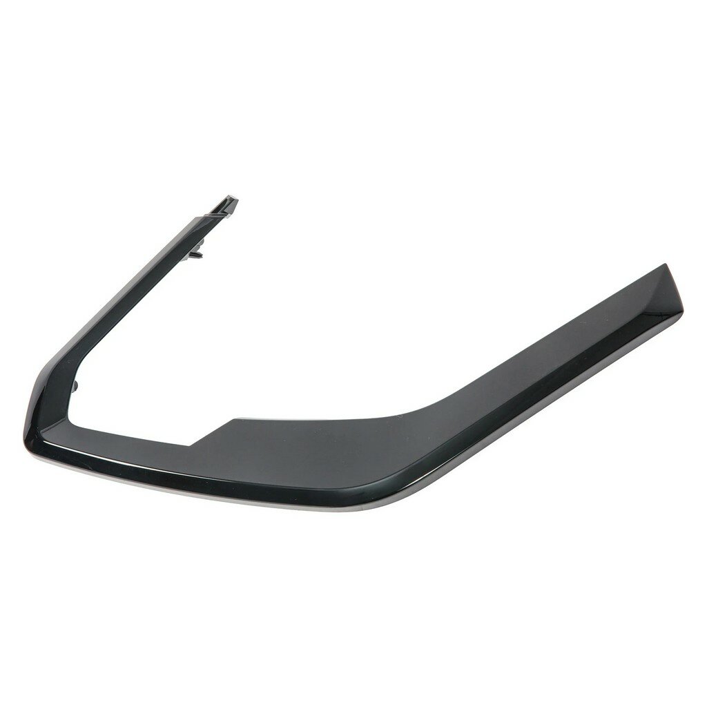 Молдинг (накладка) переднего бампера нижний левый (черный лак) для Лада Веста (спорт)