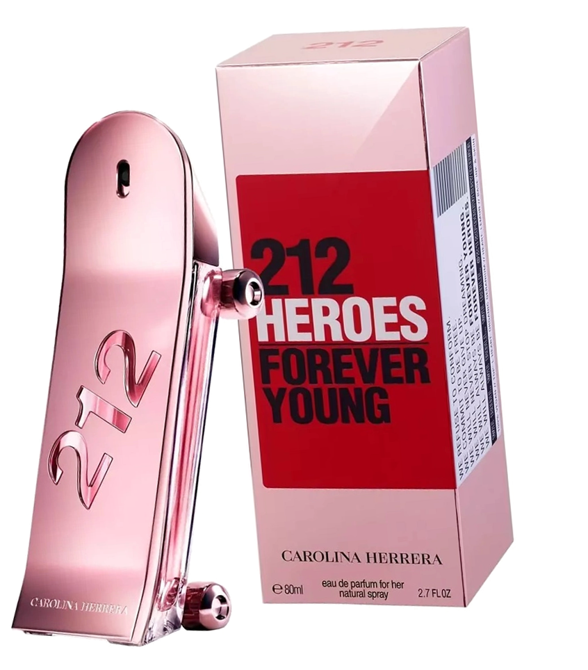 Аромат для женщин Каролина Херрера 212 Хирос Форевер Янг 80 мл / 212 Heroes Forever Young