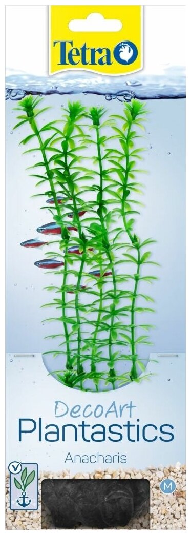 Пластиковое растение Tetra DecoArt Plant M Anacharis 23см