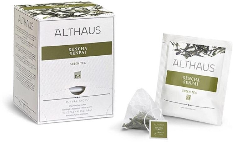 Чай Althaus Sencha Senpai Pira Pack, 15пак TALTHL-P00005 1670120