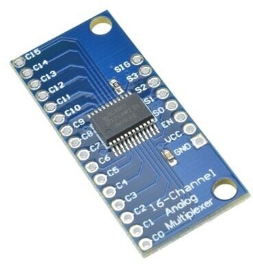 CD74HC4067, цифро-аналоговый мультиплексор