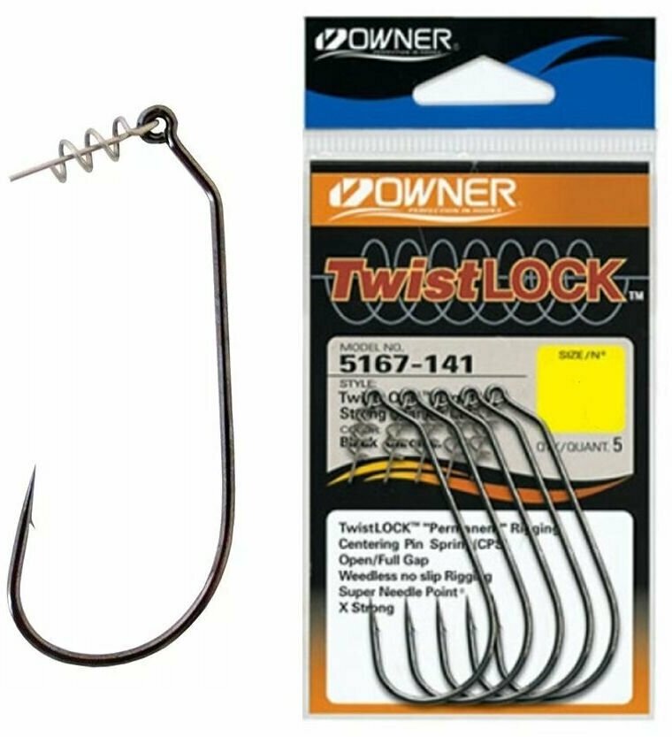 Офсетный крючок Owner 5167 № 3/0