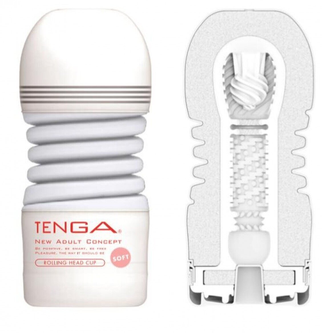 Мастурбатор Rolling Head Cup Gentle