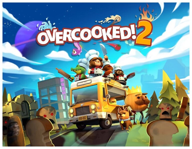 Overcooked! 2 - Too Many Cooks DLC, Team 17 Software, цифровая версия, Steam (Для платформы PC)