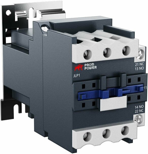 Контактор Prompower JLP1-D65-11-BD (DC24), 65A, 3 полюса, доп контакты 1НО+1НЗ, напряжение катушки 24VDC