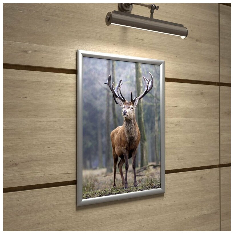 Рамка настенная Attache, А2, с алюминиевым клик-профилем 25 мм