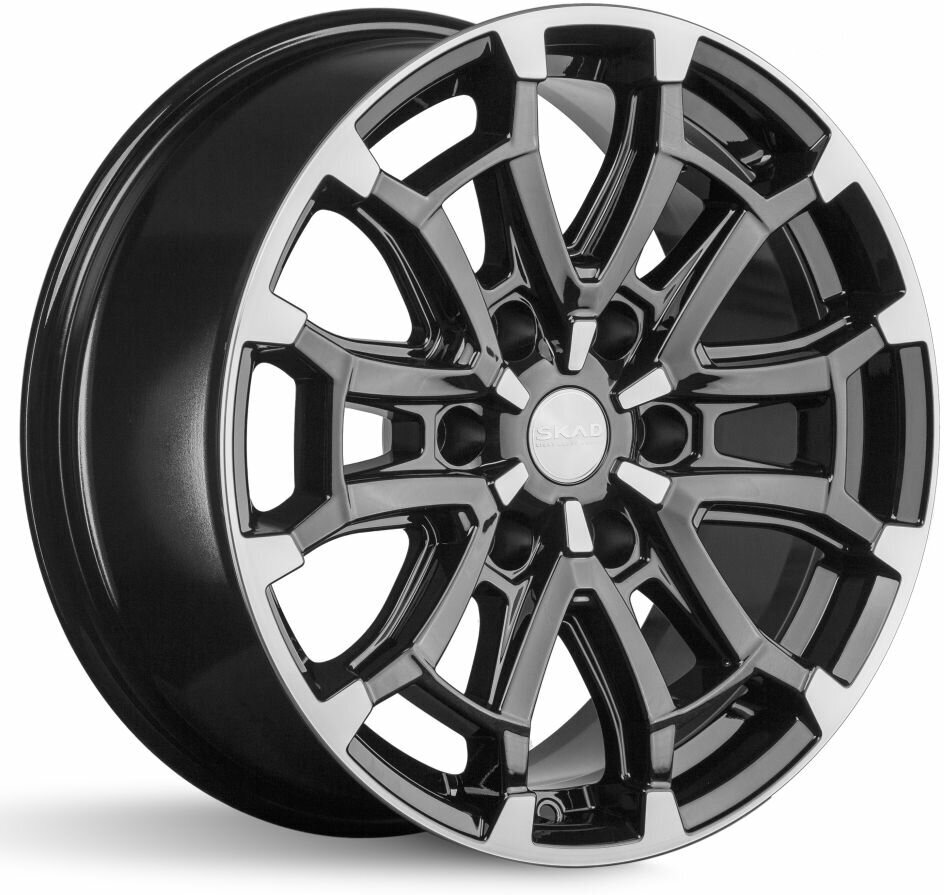 Диск литой СКАД Авилис 8,0\R18 6*139,7 ET25 d106,1 Алмаз [4230005] <Ш> Fb max 965 kg легкосплавный