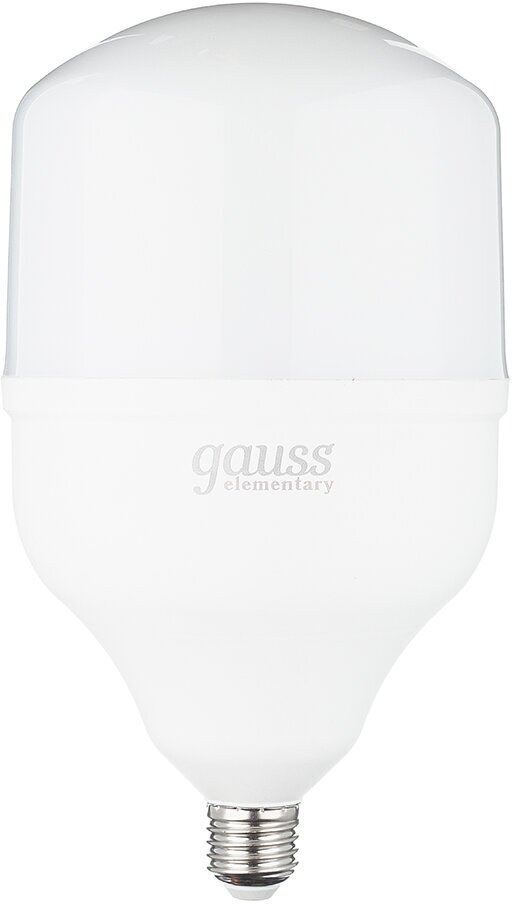 Лампа светодиодная Gauss E27 4000К 50 Вт 4400 Лм 180-240 В цилиндр T140 матовая