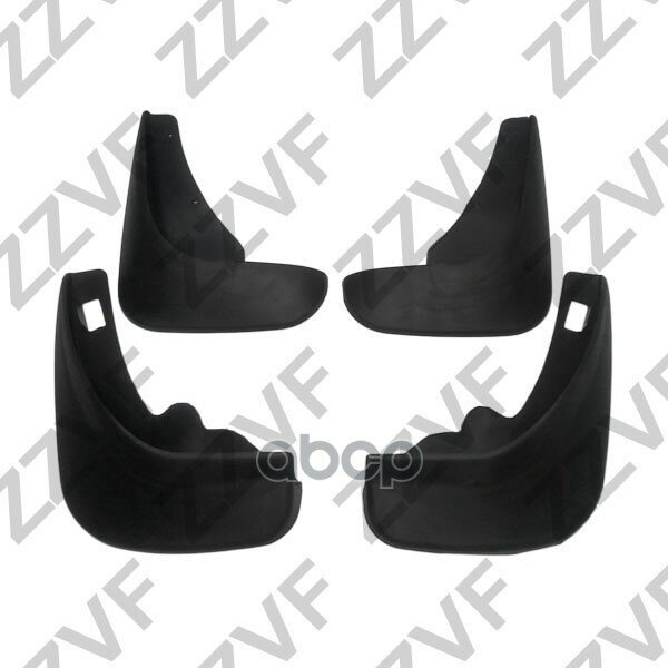 Брызговики седан (комплект - 4 шт.) FORD FOCUS II 08-11 FORD ZZVF арт. ZVXY-FCS3-046