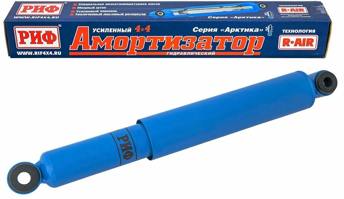 Амортизатор РИФ "Арктика" передний для ГАЗ Соболь 2018+ штатный и лифт 0-30 мм
