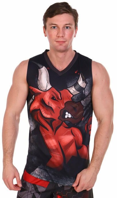 Майка спортивная V-NECK