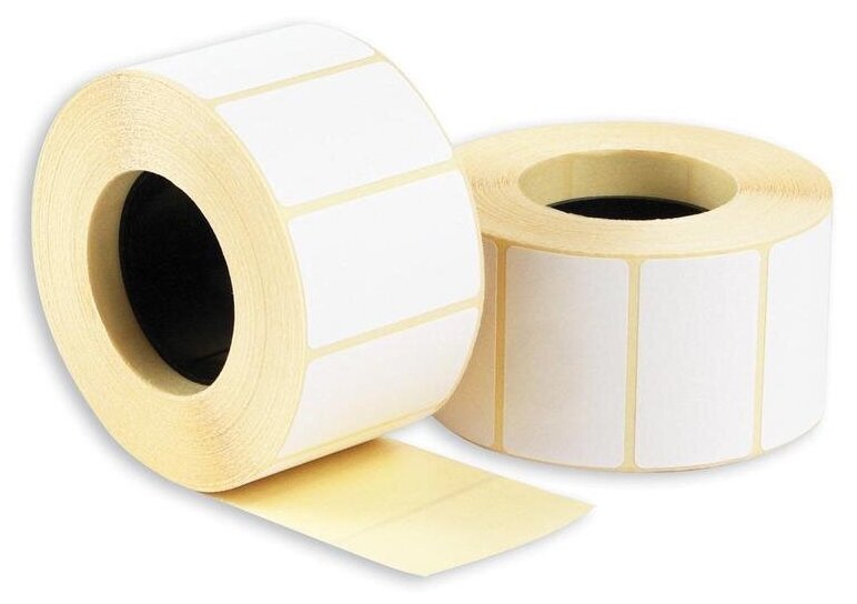 Термоэтикетки ЭКО 43x25мм, без печати, 1000шт./рул, вт 40мм, 60рул/уп.   1295810