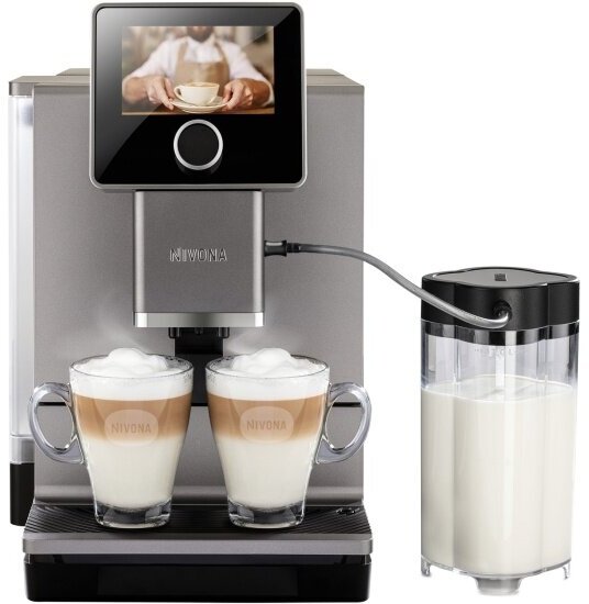 Кофемашина Nivona CafeRomatica NICR 970 титановый/черный