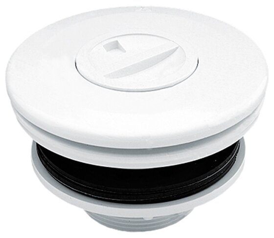 Дюза для подключения пылесоса евро, с гайкой, фланцем и уплотн, подключ. нар. резьба 2" х 50 мм