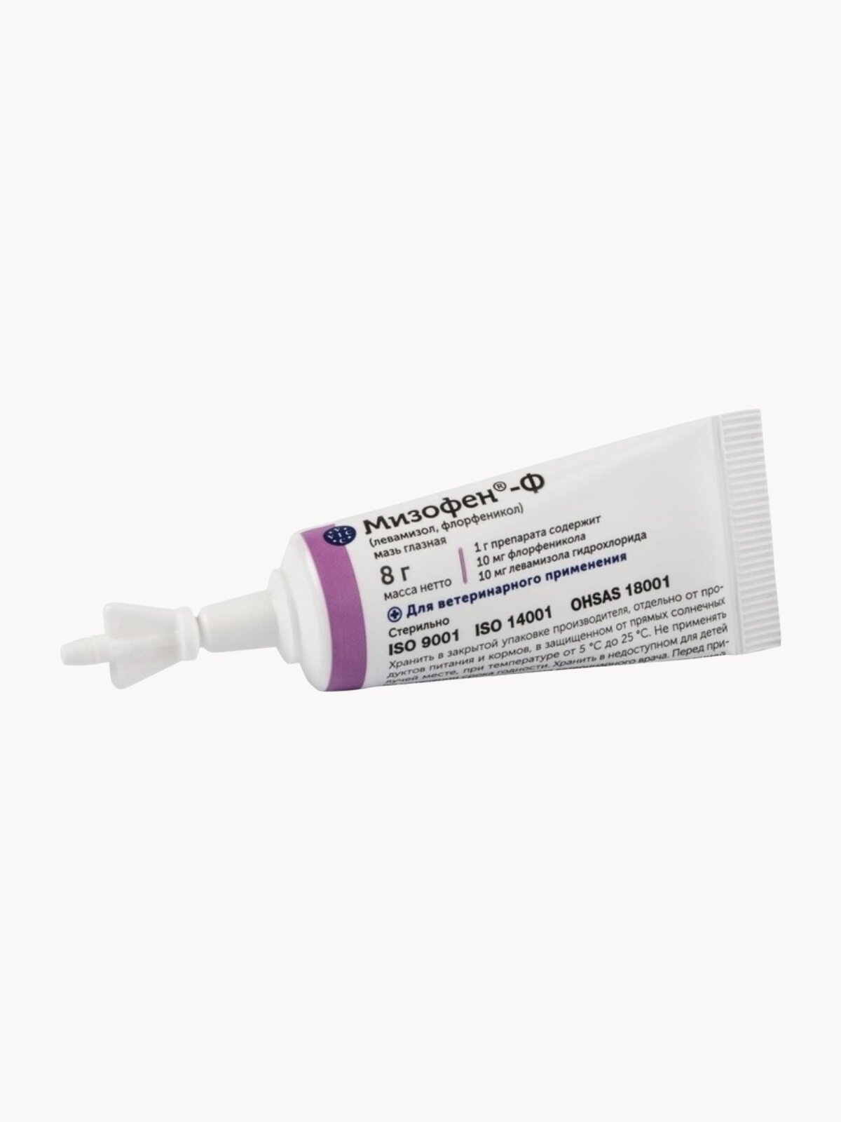 Мизофен-Ф мазь для наружного применения (глазная)для животных, 8г