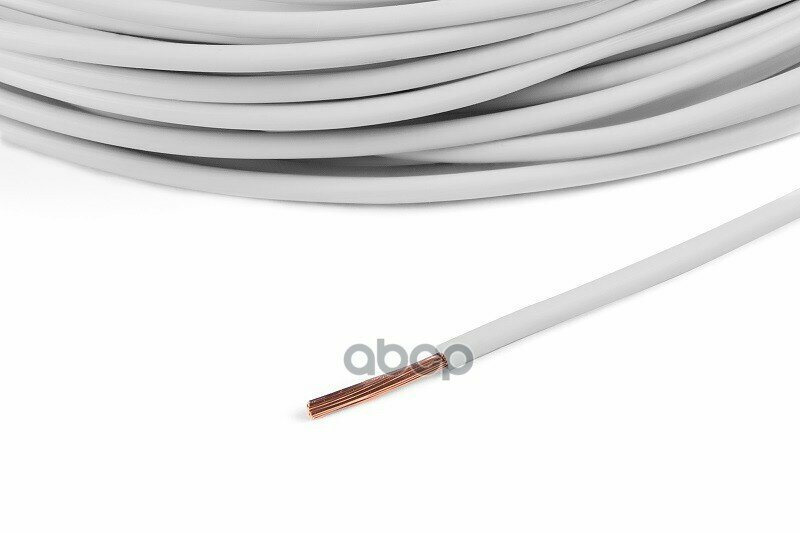 Провод монтажный пвам 10м (сечение 0.75 кв. мм) белый CARGEN CARGEN арт. AX3513