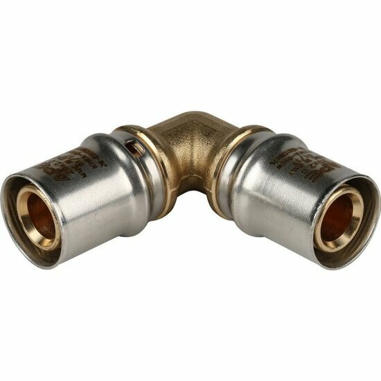 Угольник Stout 90° 20х20 для металлопластиковых труб прессовой