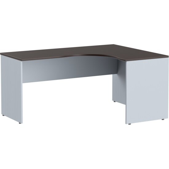 Стол письменный Skyland криволинейный СА-4Пр Беларусь Венге Магия/Металлик 1600*1200(600)*755 IMAGO