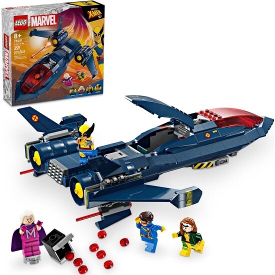 Конструктор Lego Marvel Super Heroes 76281 Истребитель X-Jet Людей Икс