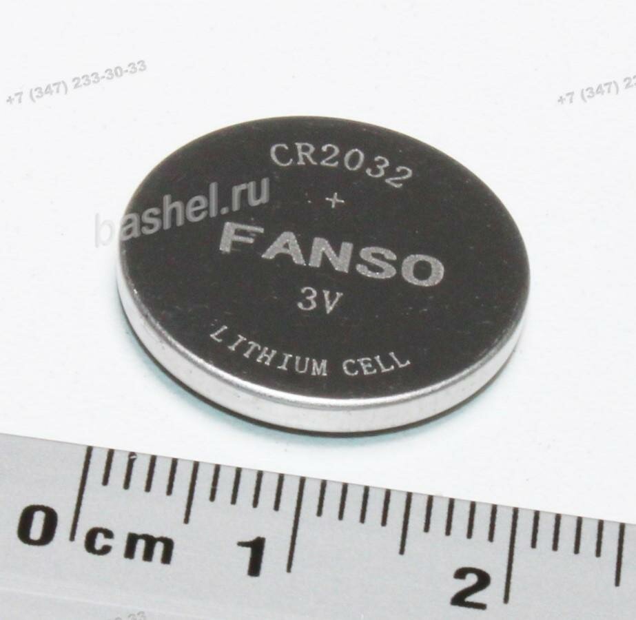 CR2032 FANSO, Батарейка, FANSO, (3 В, 220 мАч, -20.70°С)