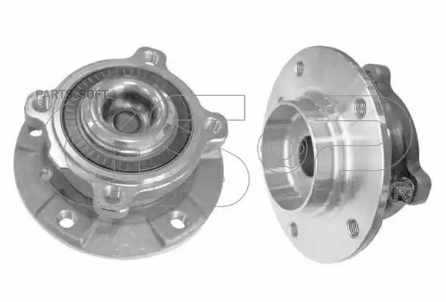 GSP 9400170 Ступица колеса в комплекте с подшипником BMW 5 (E60) ()