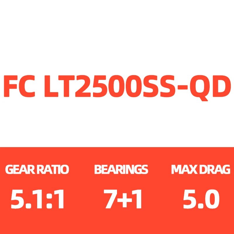 DAIWA TATULA LT Спиннинговая катушка FC LT2500SS-QD