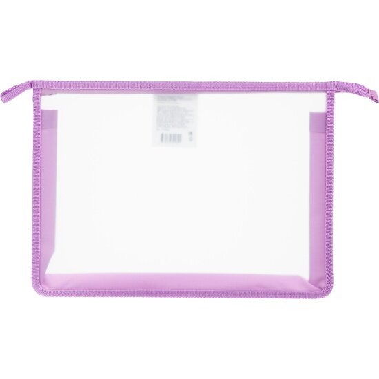 Папка для тетрадей №1SCHOOL Комус КлассА4, пласт, сирен1 отд, на молн,340х240х40, ПТ-850