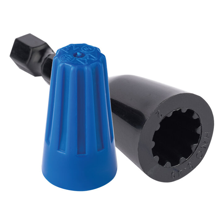 Зажимы соединительные EKF СИЗ-2, 1-3.75 мм, синие, 100 шт