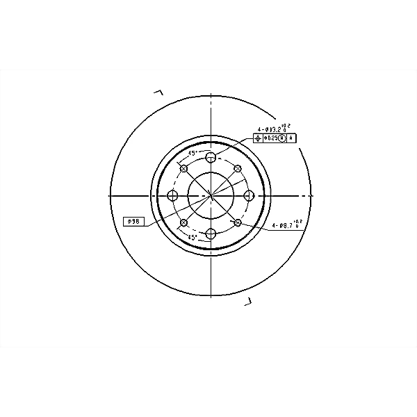 PATRON PBD2686 (0000007645056 / 0000060811266 / 0060806137) диск тормозной передн alfa romeo: 145 94-01, 146 94-01,