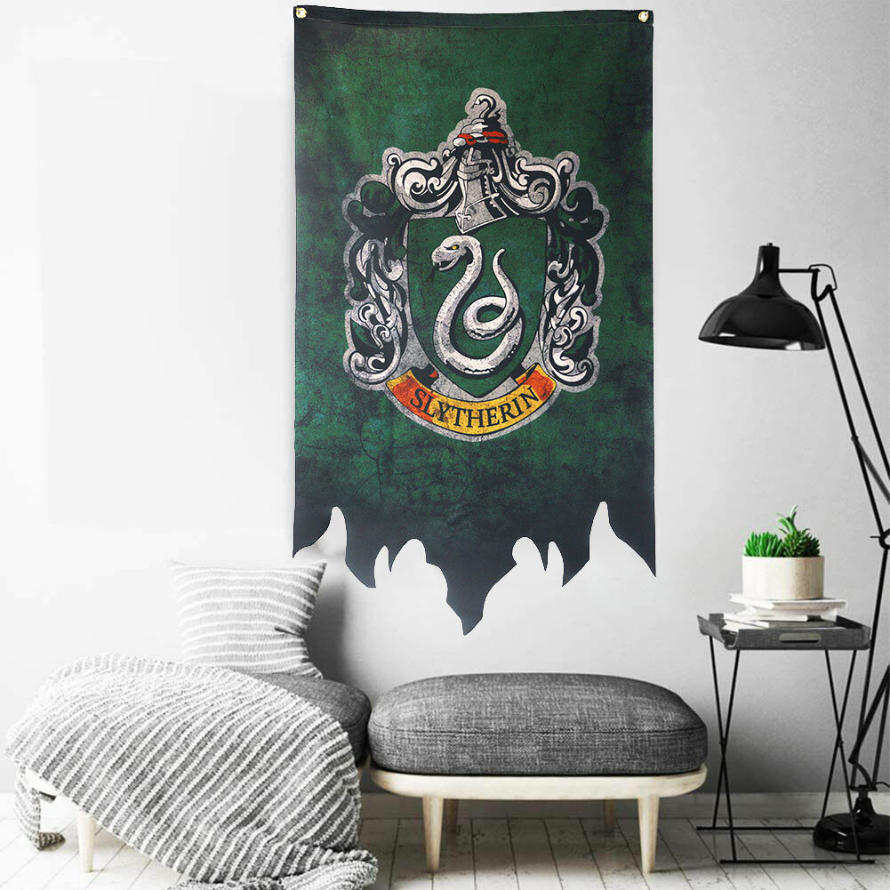 Флаг факультета Слизерин 70*120