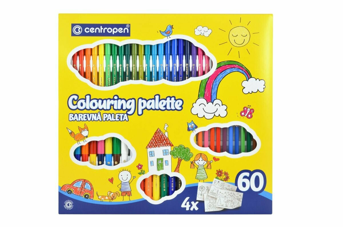Centropen набор для маленьких художников COLOURING PALETTE 9396/1