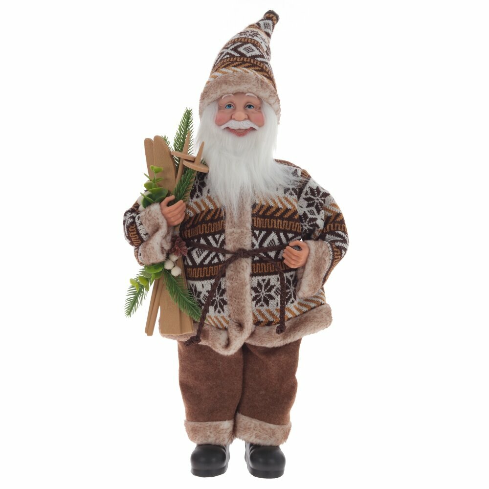 Фигура Дед Мороз, 23х12х57/45 см KSM-807206