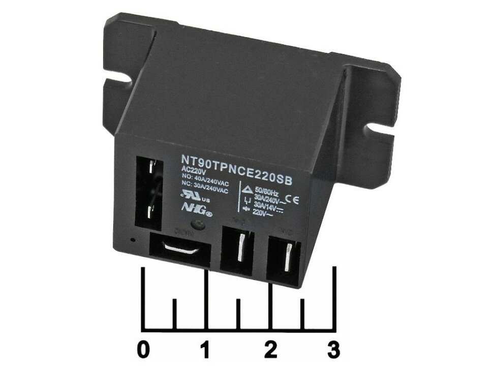 Реле ~220V 40A/240V NT90TPNCE220SB (480682)