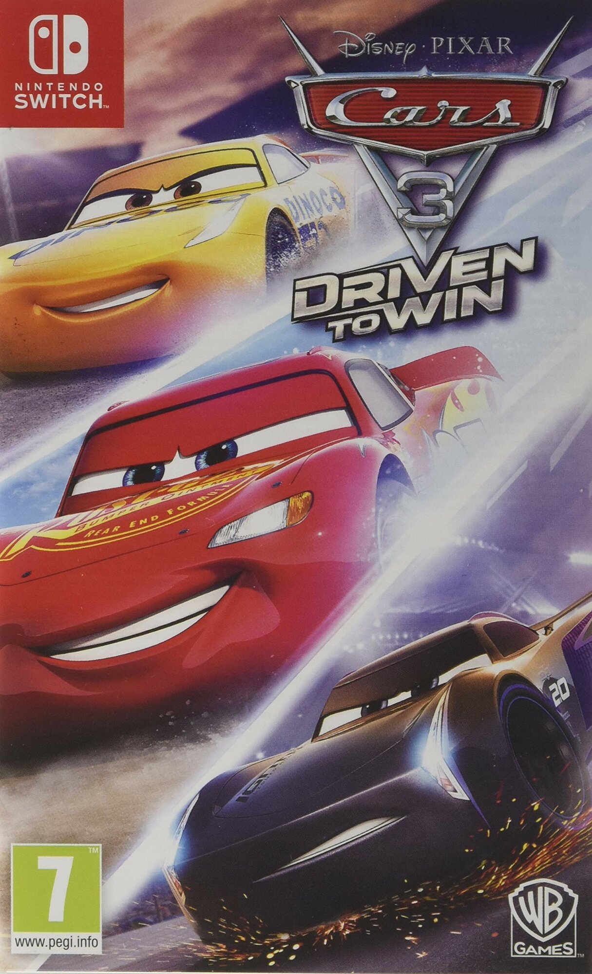 Игра Cars 3: Driven to Win для Nintendo Switch/Switch 2 - Цифровая версия (EU)
