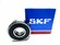 Подшипник SKF 6201-2RSH, шариковый, закрытый, титановый, серый металлик