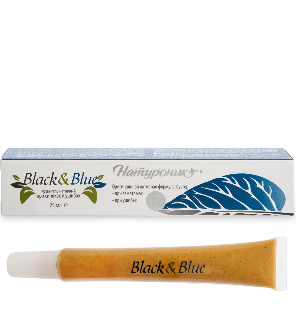 Натуроник Black and Blue Крем гель при синяках и ушибах, 25 мл A2154012