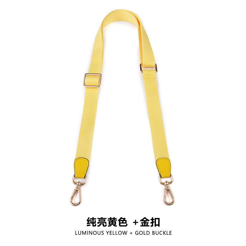 Ремень для сумки The Emperor MHS-F-37, холст, регулируемый, золотистый, лето 2023