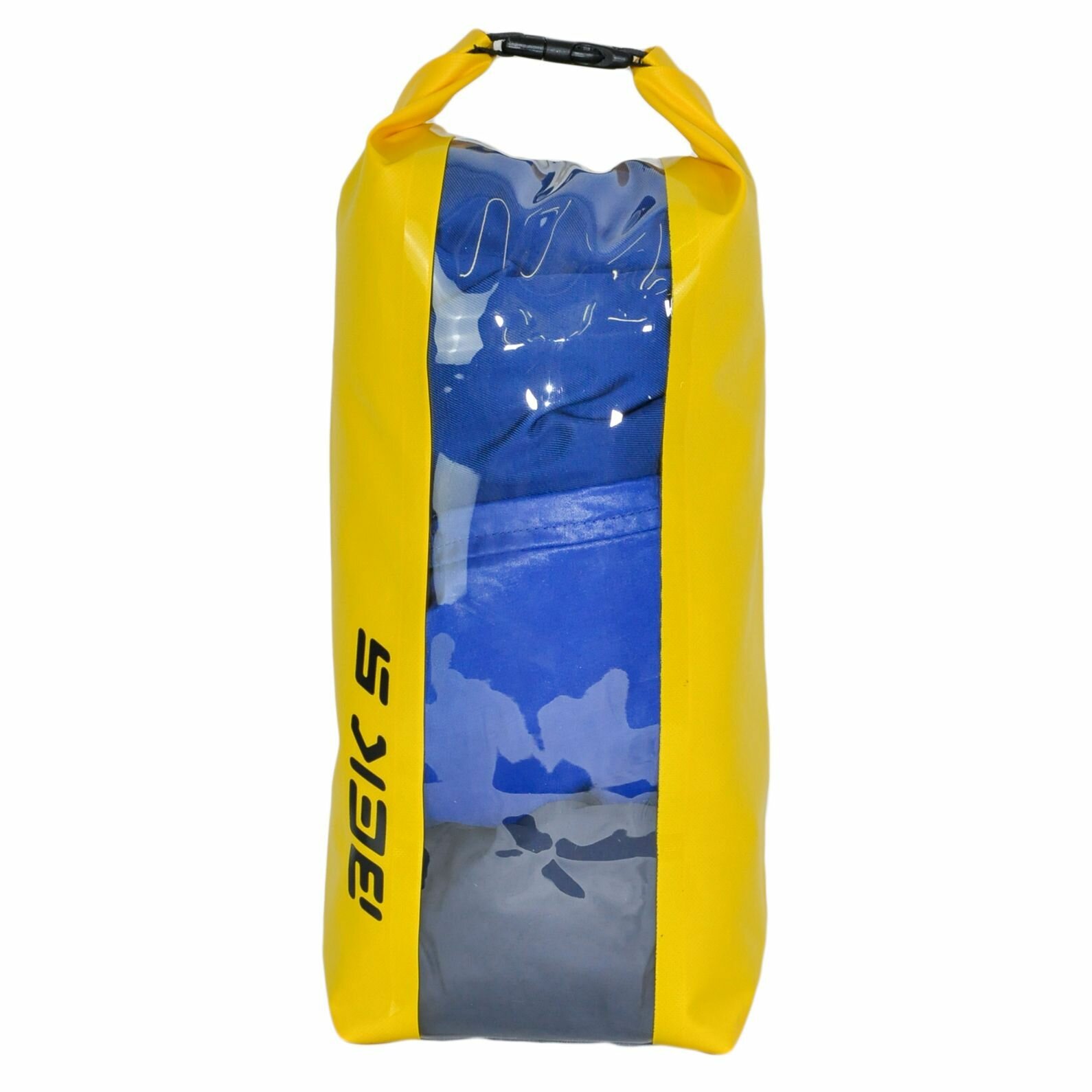 Гермомешок Век облегченный с окном 5 л желтый