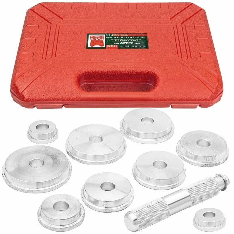 Оправки для установки подшипников и сальников, набор 10пр.