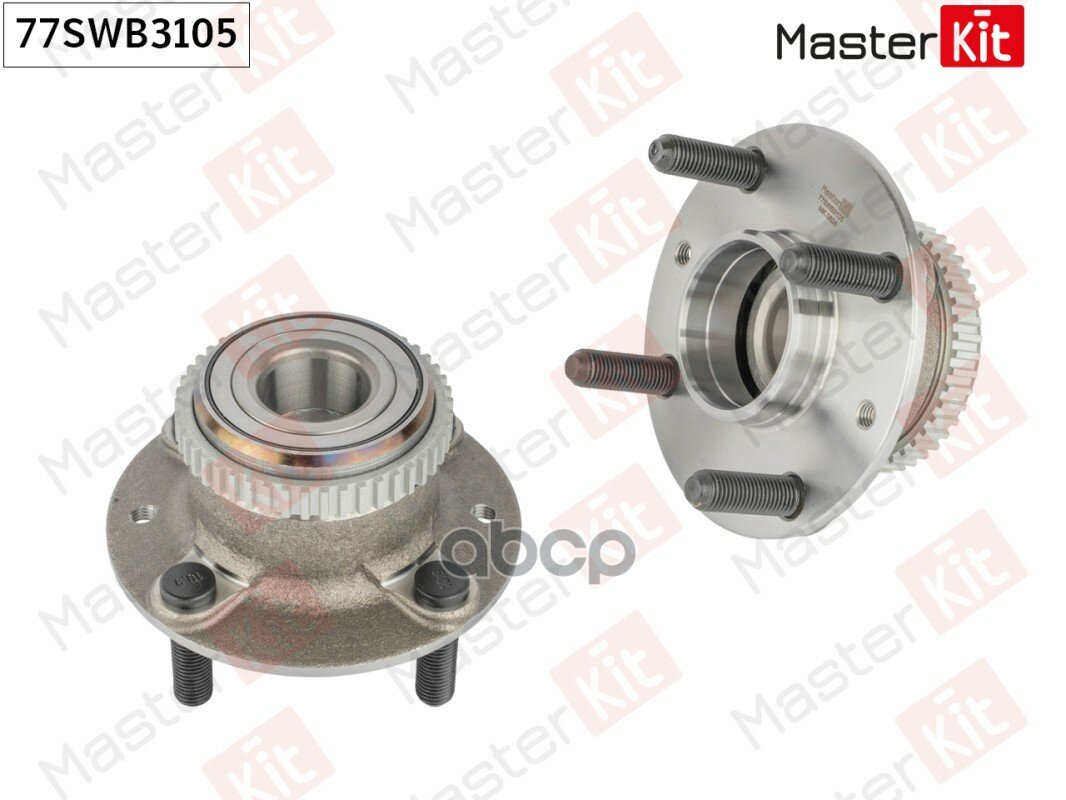 Ступица колеса Kia SHUMA II (FB)/Mazda MX-3 (EC) 1991 - 200 MasterKit арт. 77SWB3105