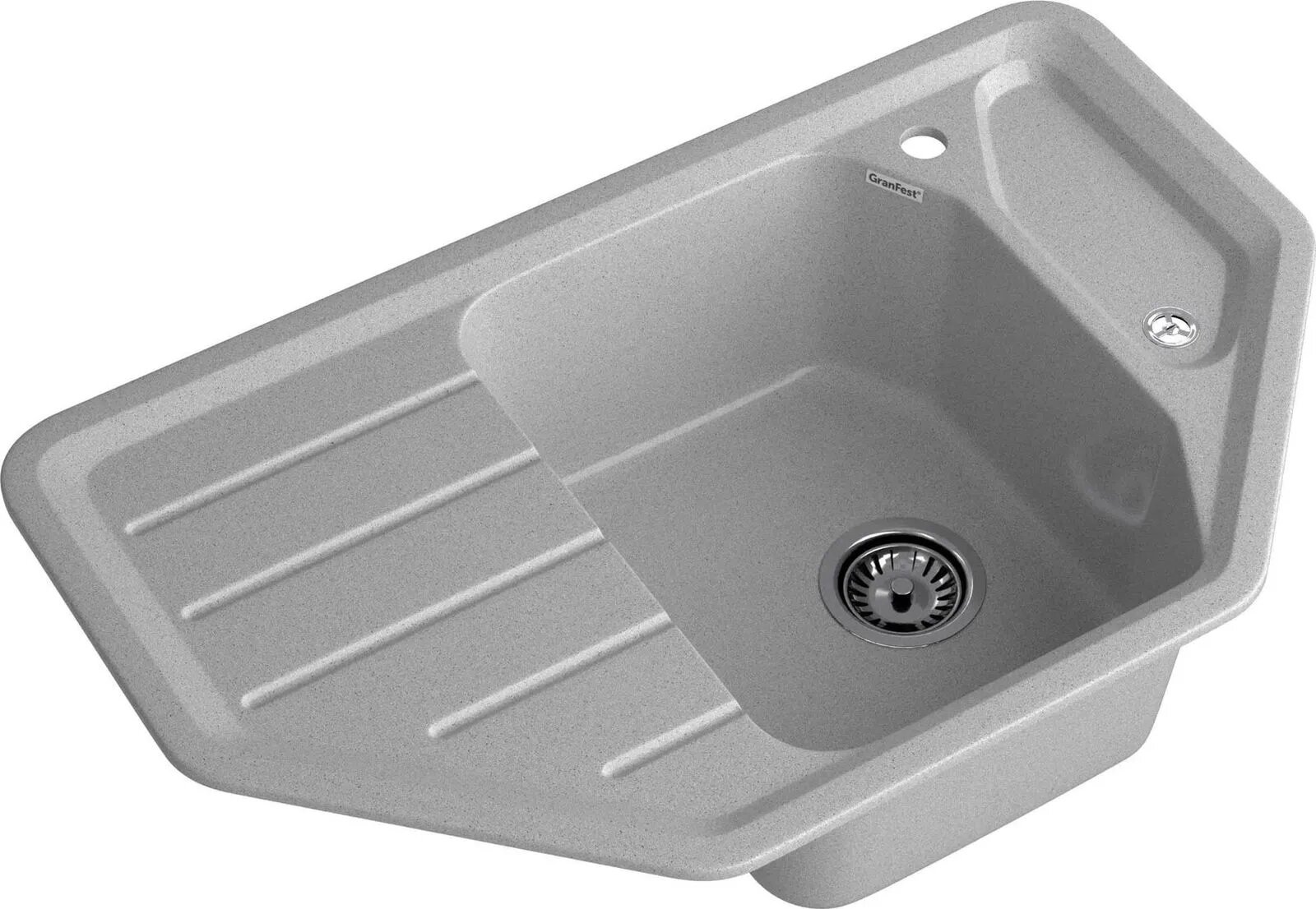 Мойка для кухни GranFest Corner 80 см C-800E серый