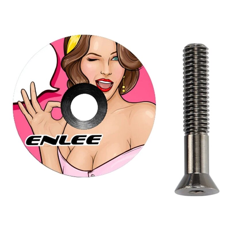 Крышка верхней части рулевой колонки QILEJVS из углеродного волокна 33 мм