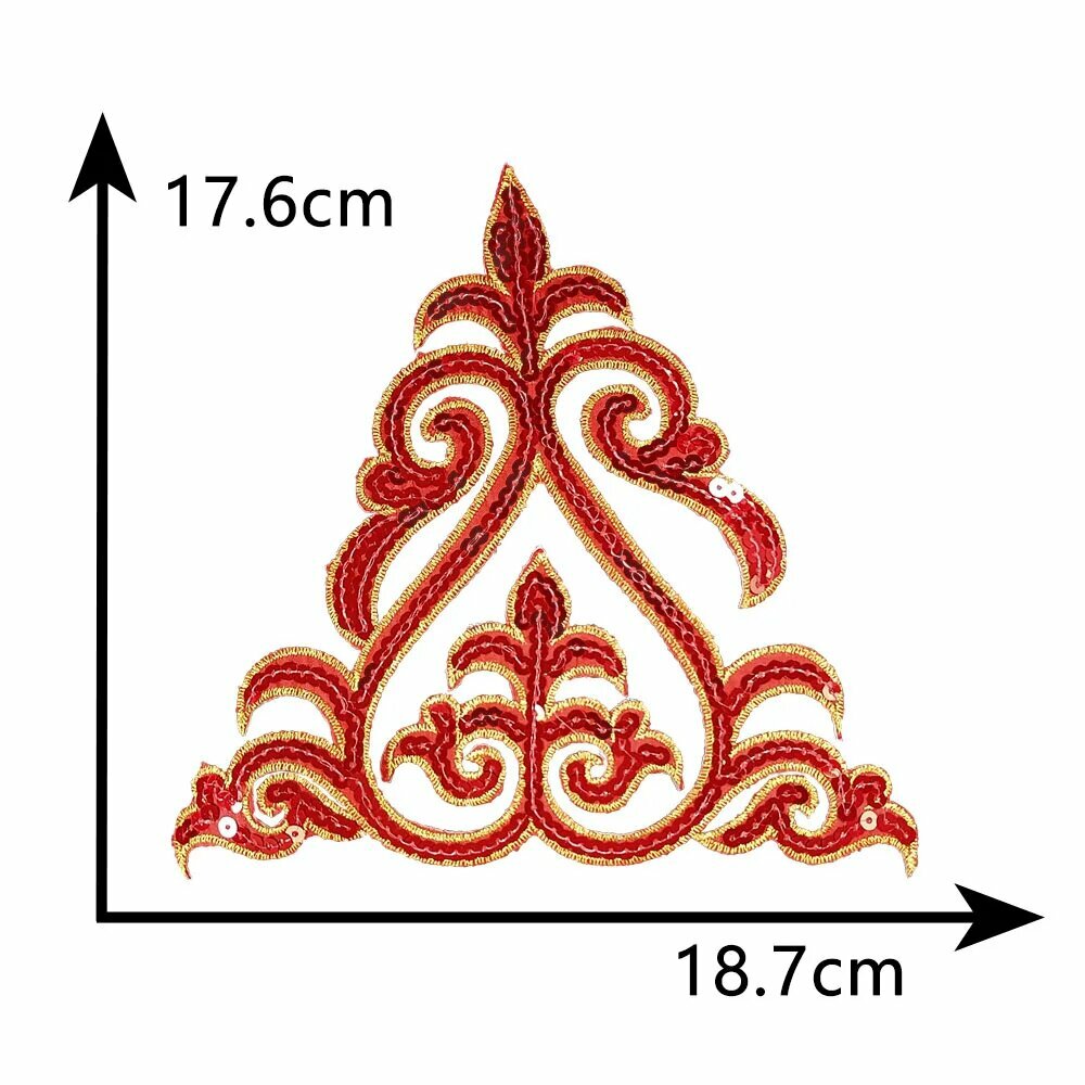 Термоклей для глажки пайетками The Young Siblings styleC7998