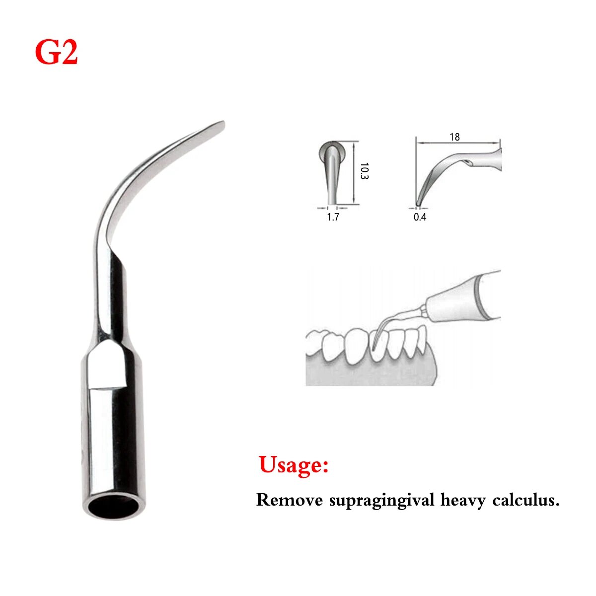 SKYSEA Стоматологический эндо-ключ для ультразвукового скалера G2 fit EMS