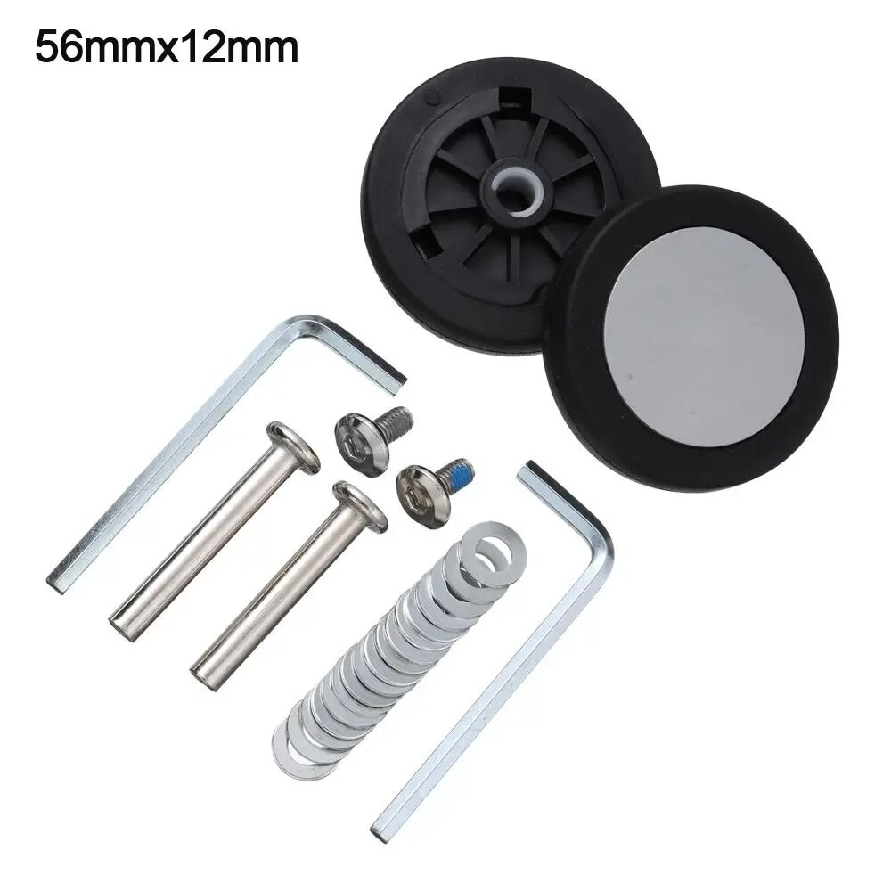 2 шт./комплект, сменные колеса с винтом для чемодана 08