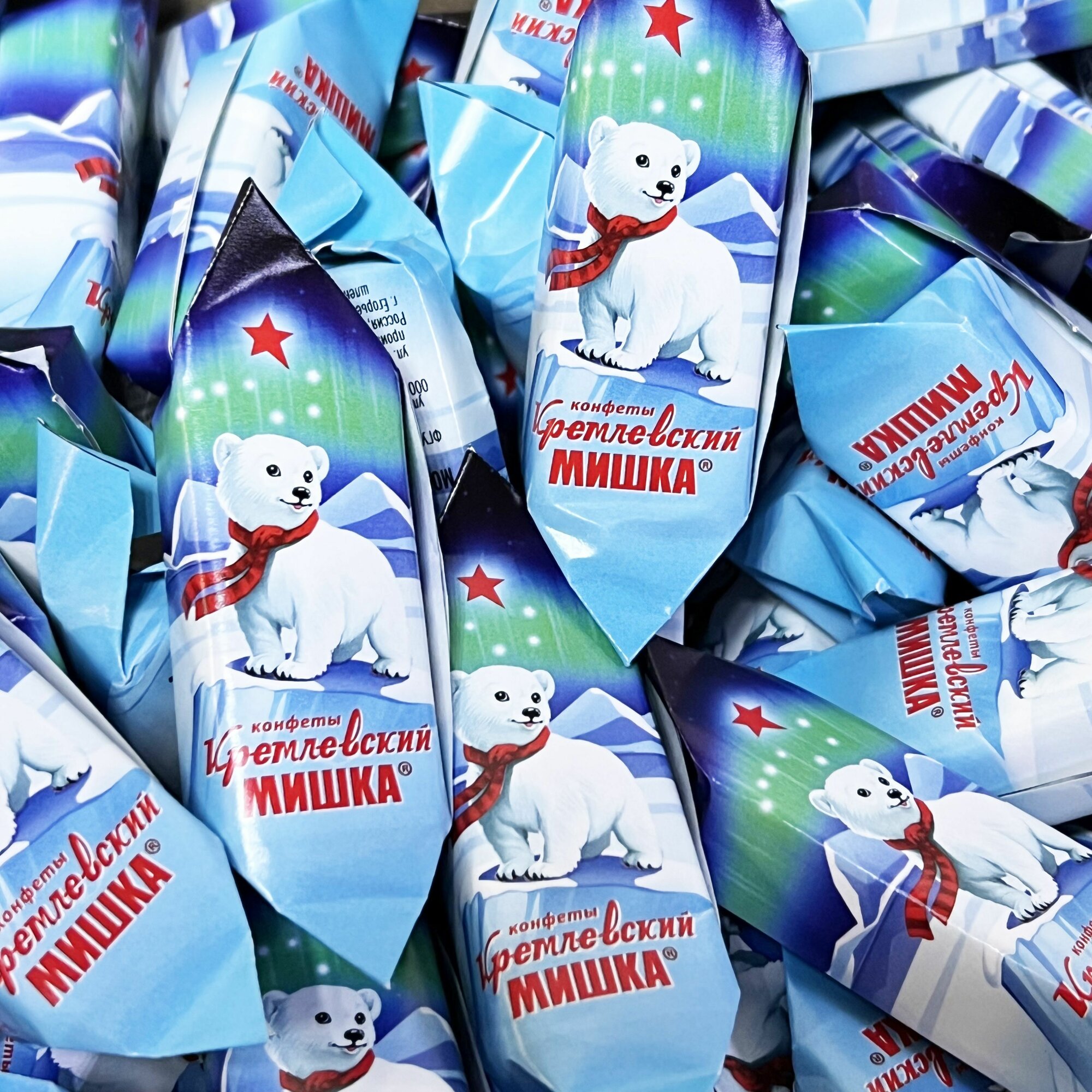 Конфеты Кремлевский Мишка 1000г (Победа)