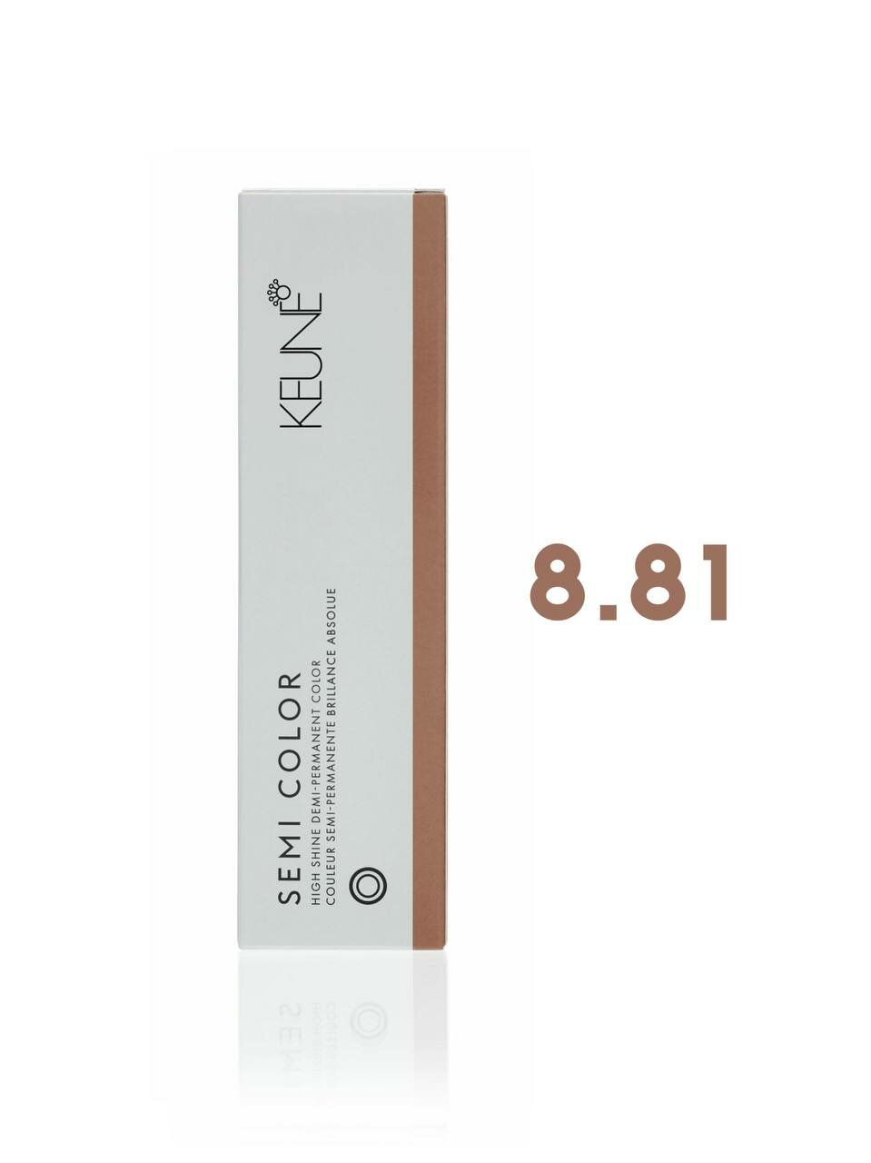 Keune Semi Color 8.81 - Полуперманентная краска для волос светлый блондин бариста 60 мл