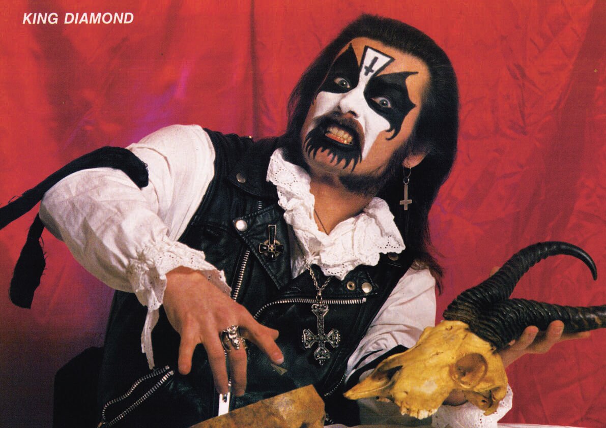 Постер. Звезды металла. King Diamond. Формат А3.