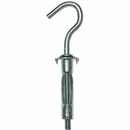 Анкер молли для пустотелых материалов, с полукольцом, 8 мм x M4 x 32мм, 100 шт, оцинкованный, ЗУБР